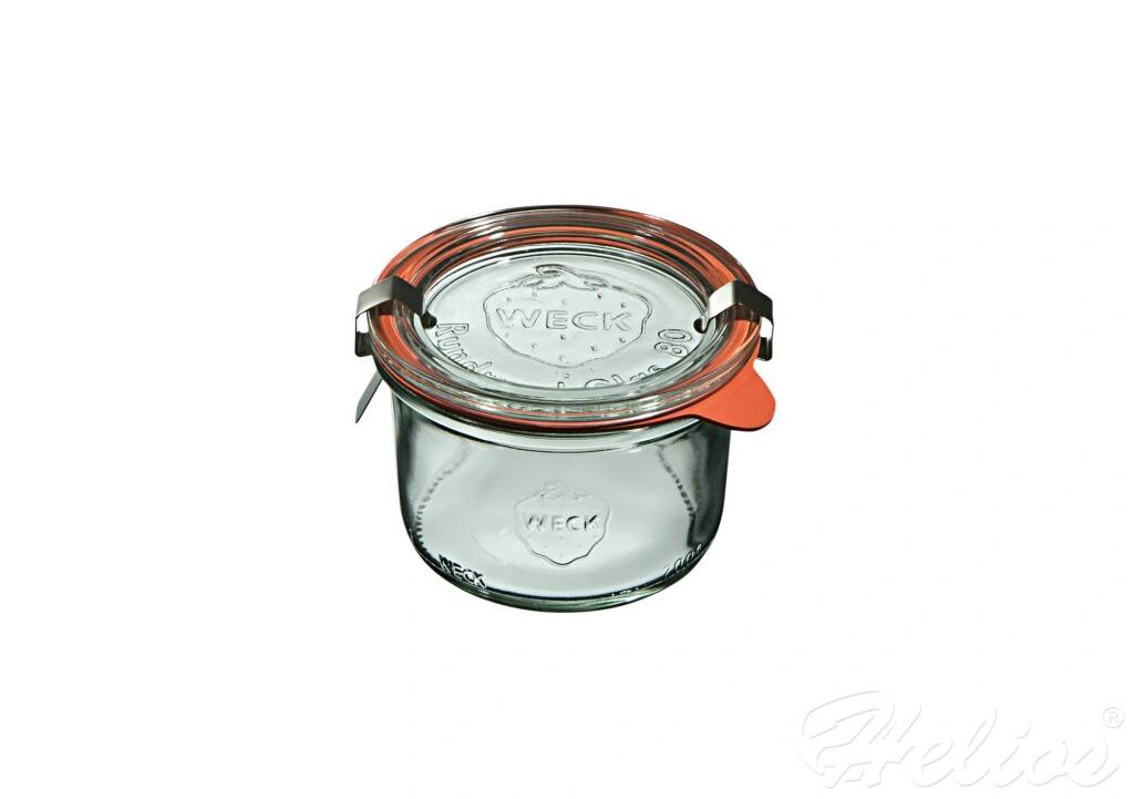 Weck - Słoiki z pokrywką, uszczelką i 2 zapinkami / 200 ml - WECK Sturz ...