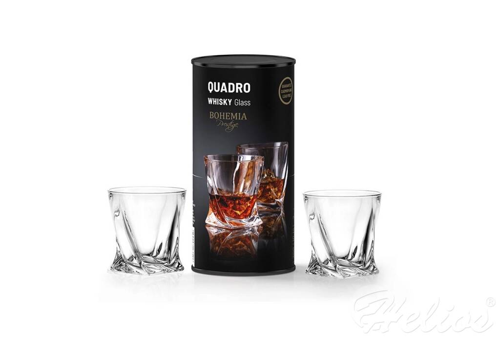 Bohemia - Szklanki kryształowe 340 ml / TUBA - Prestige Quadro (802459)