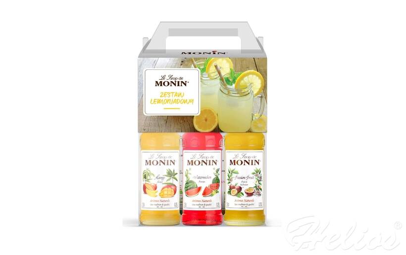 Monin - Mini set do lemoniady 3 x 250 ml - LEMONADE