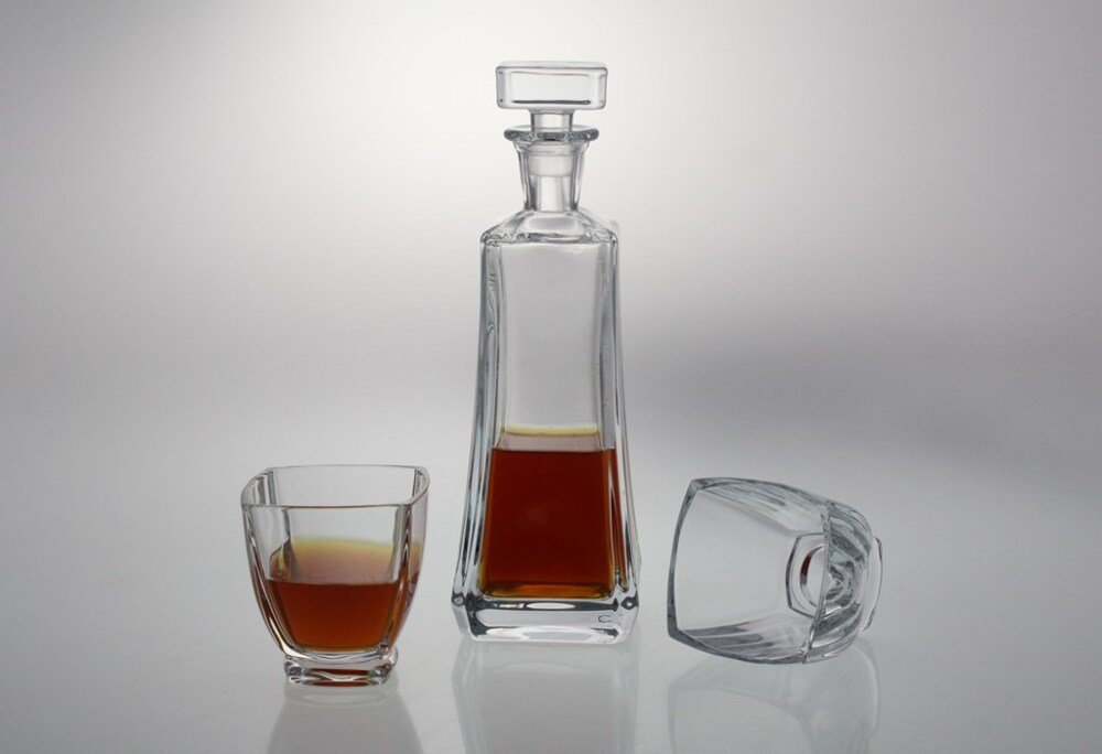 Komplet kryształowy do whisky - AREZZO - kup na RESinet.pl