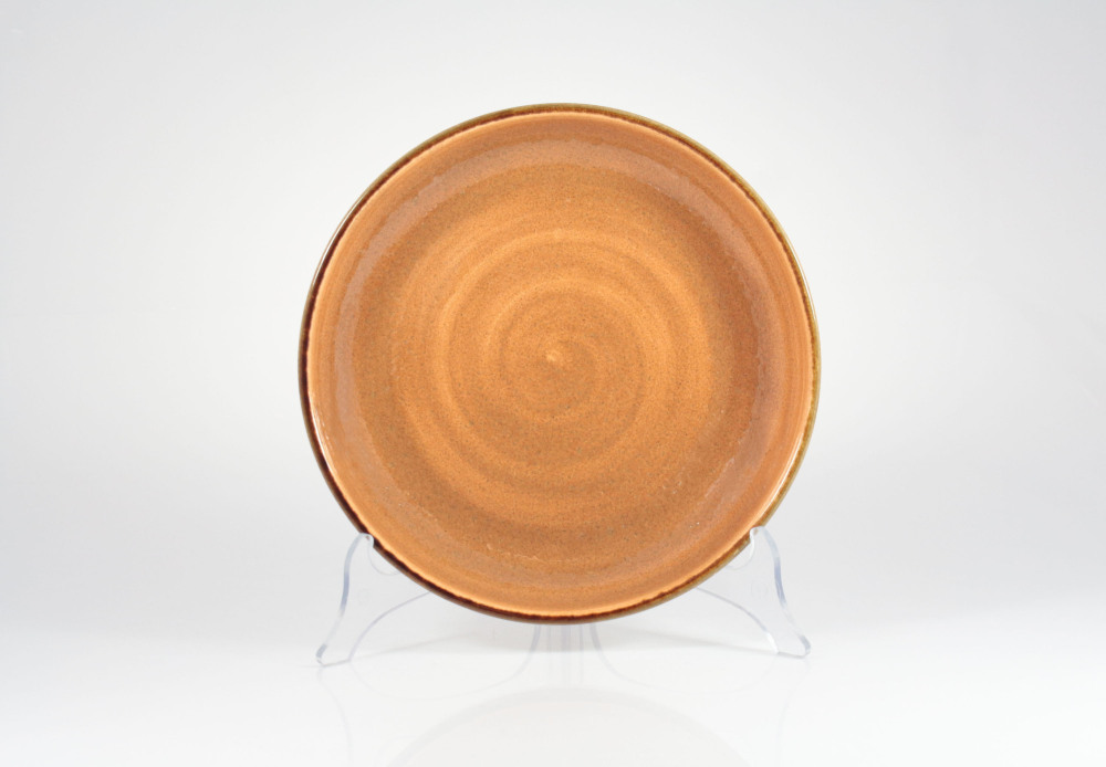 Miska płytka 23,5 cm - Jersey orange - kup na RESinet.pl