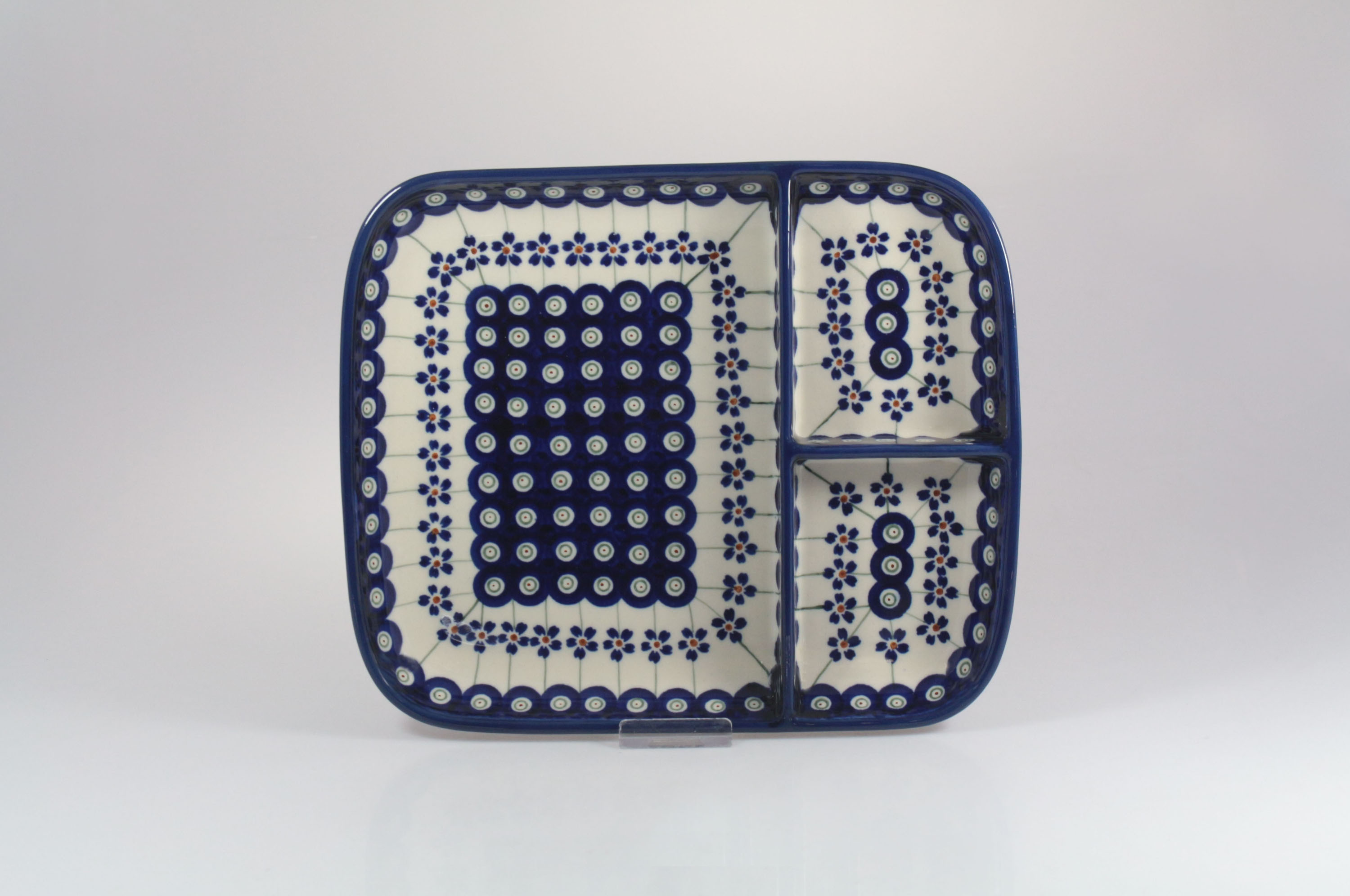 Bolesławiec - 166A / Półmisek 21 x 25 cm - GU-1852 - Półmiski